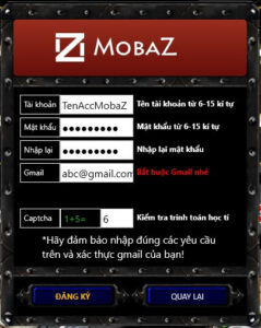 MobaZ Login Analytis – mobavietnam.com